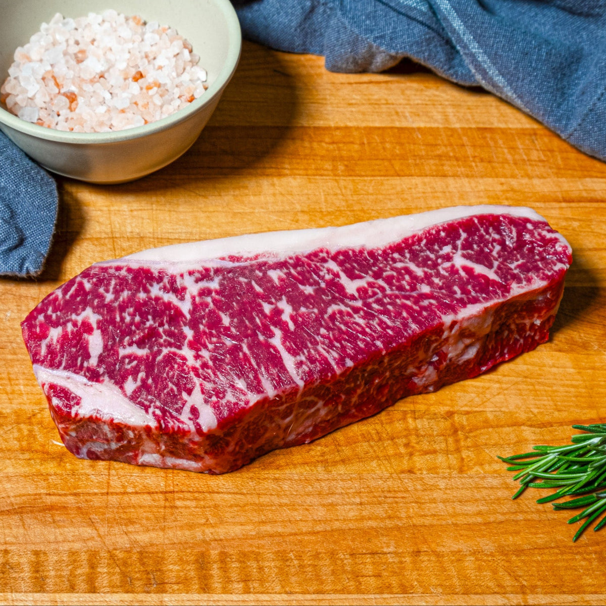 Wagyu K.C. Strip Steak | Booth Creek Wagyu